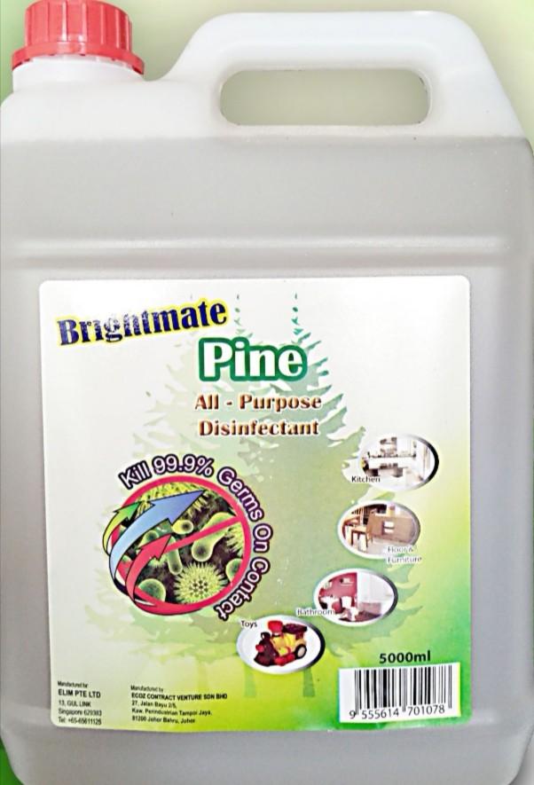 Brightmate All purpose Disinfectant 5L – Goal Green World