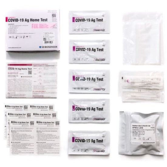 SD Biosensor Standard Q Test Kits 5s (Singapore) (MOQ 2 Box) – Goal ...